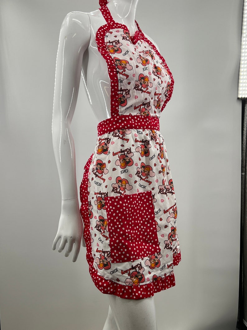 I Love Lucy Inspired Ruffle Retro Adult Apron, Novelty Apron, Vintage ...