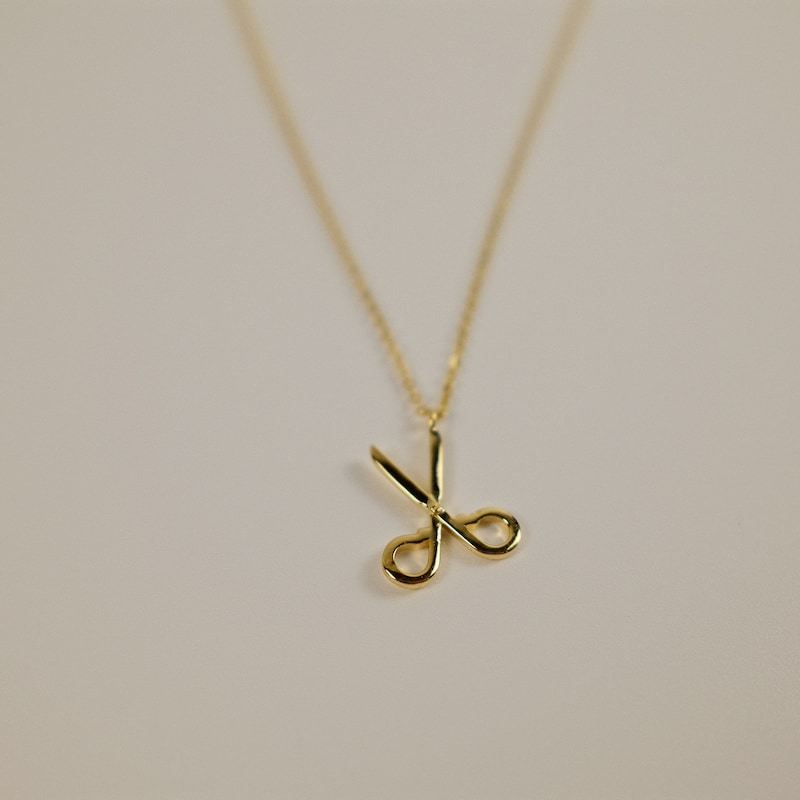 Scissor Necklace - Etsy