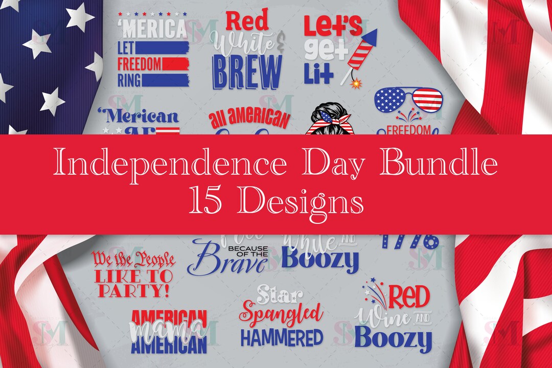 Independence Day Digital Download Bundle | July 4th Digital Download ...