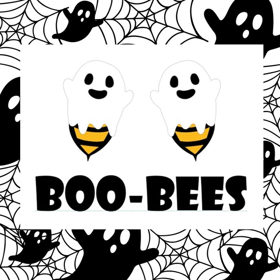 Halloween Boo Bees Digital Download SVG Download Instant - Etsy