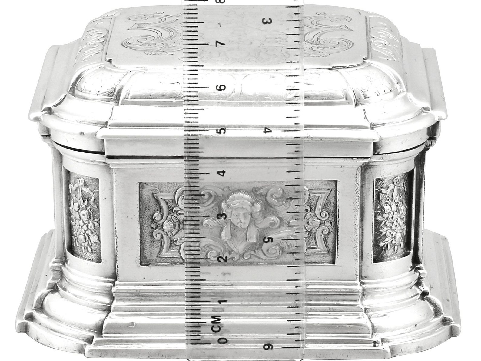 Antique Sterling Silver Toilet Boxes - Etsy