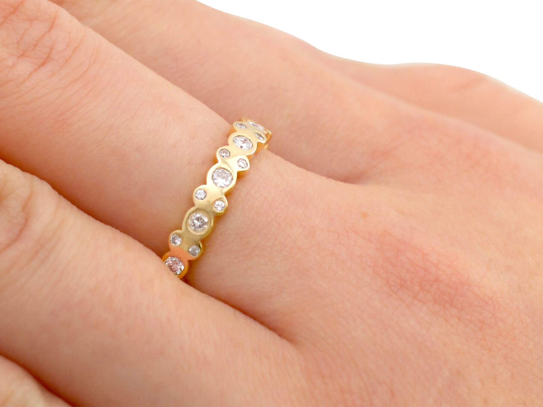 0-50-ct-diamond-and-18-ct-yellow-gold-full-eternity-ring-etsy-uk