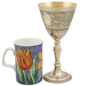 Vintage 9ct Yellow Gold Presentation Cup - Etsy