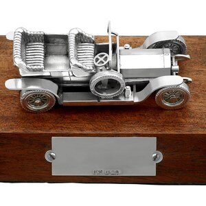 Vintage Sterling Silver Presentation Car Model (1984) - Etsy