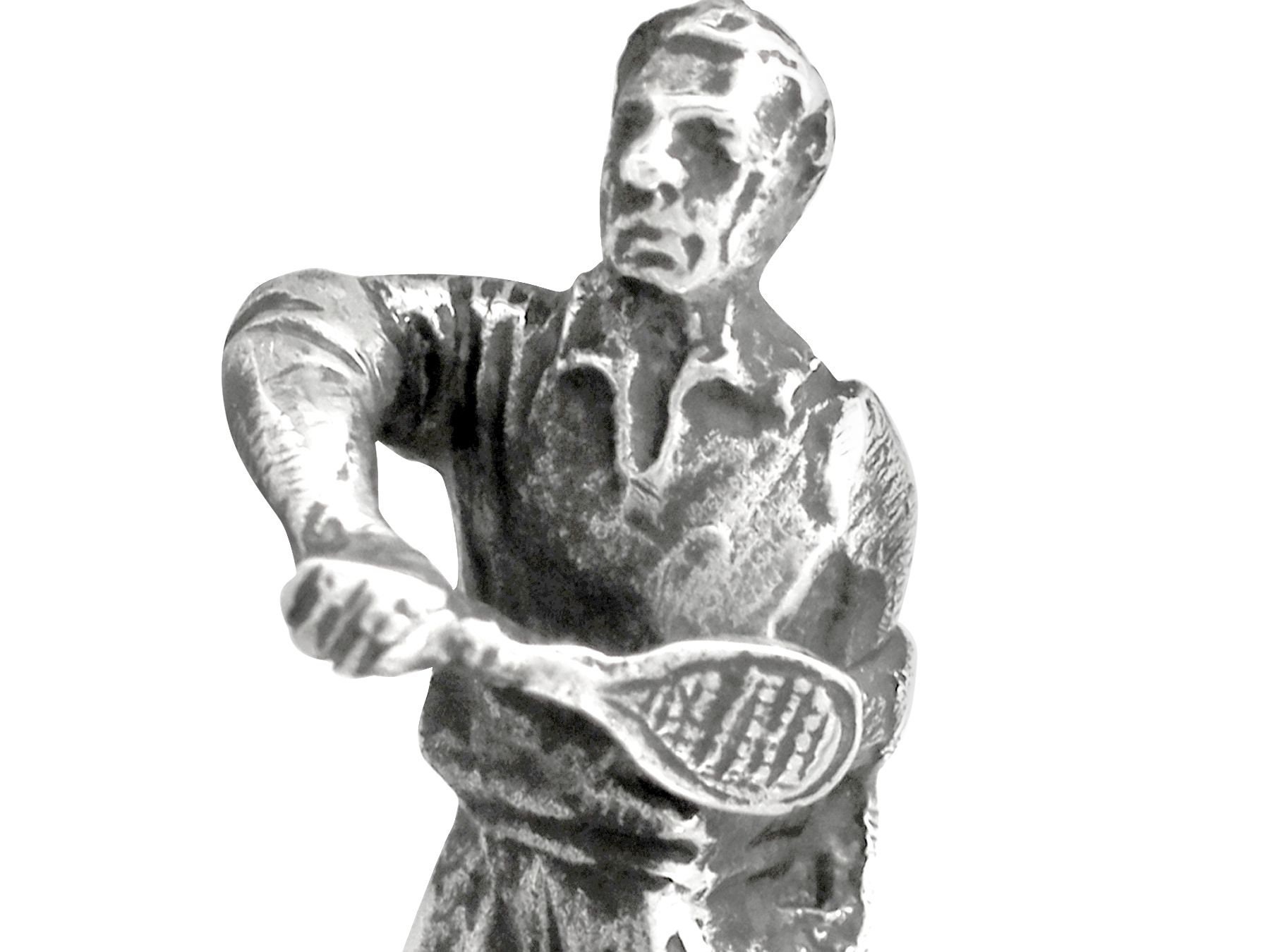 Sterling Silver 'tennis' Presentation Trophy Vintage - Etsy