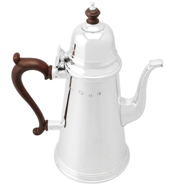 Silver Coffee Pot - Etsy