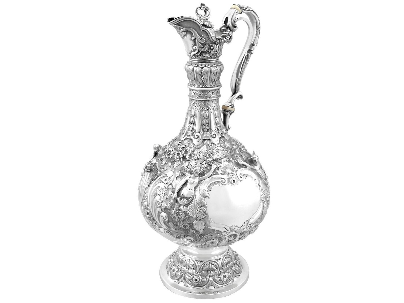 Sterling Silver Armada Jug and Stand - Antique Victorian - Etsy