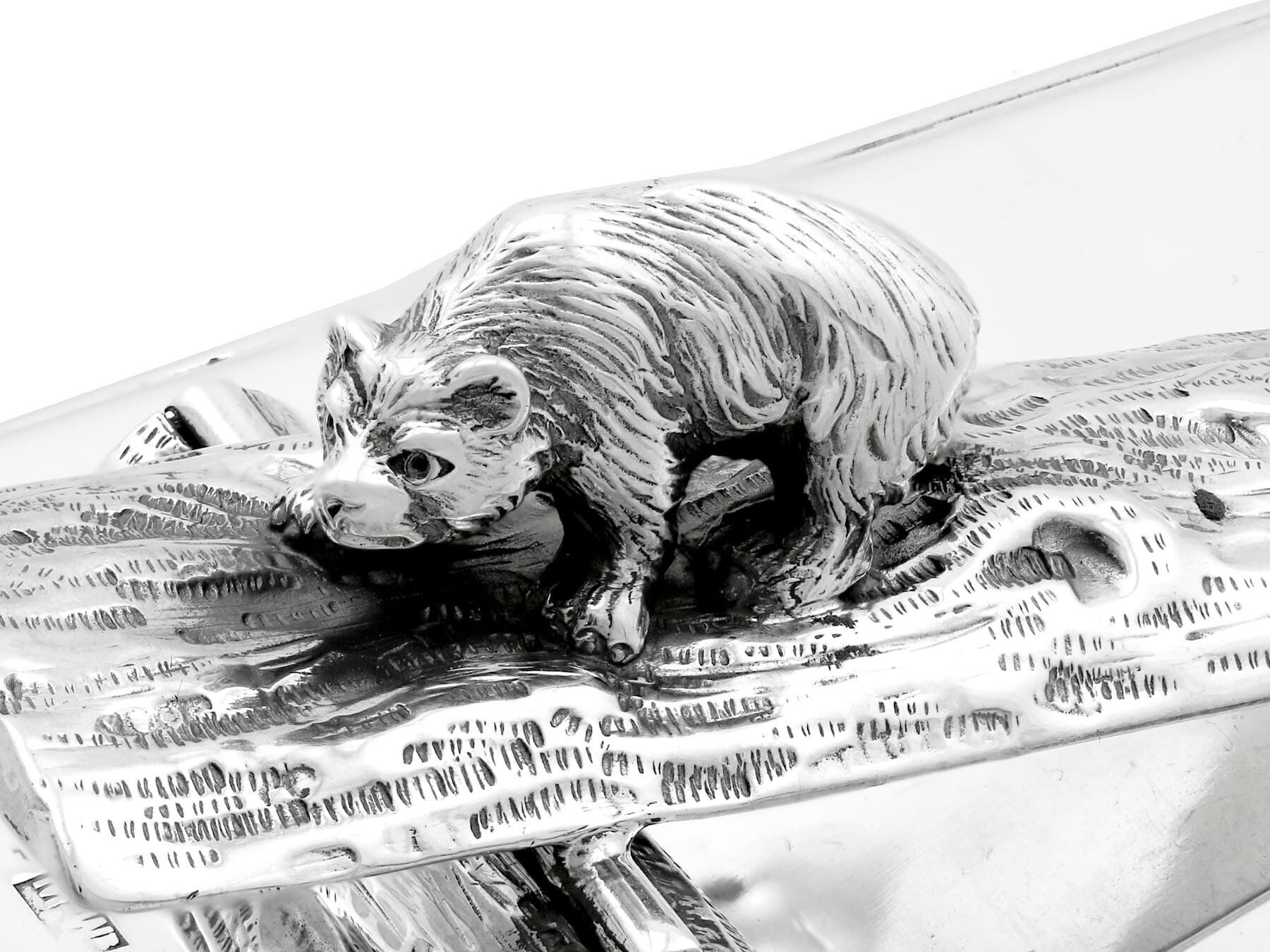Sterling Silver Paperweight / Letter Clip Antique George V 1910 - Etsy