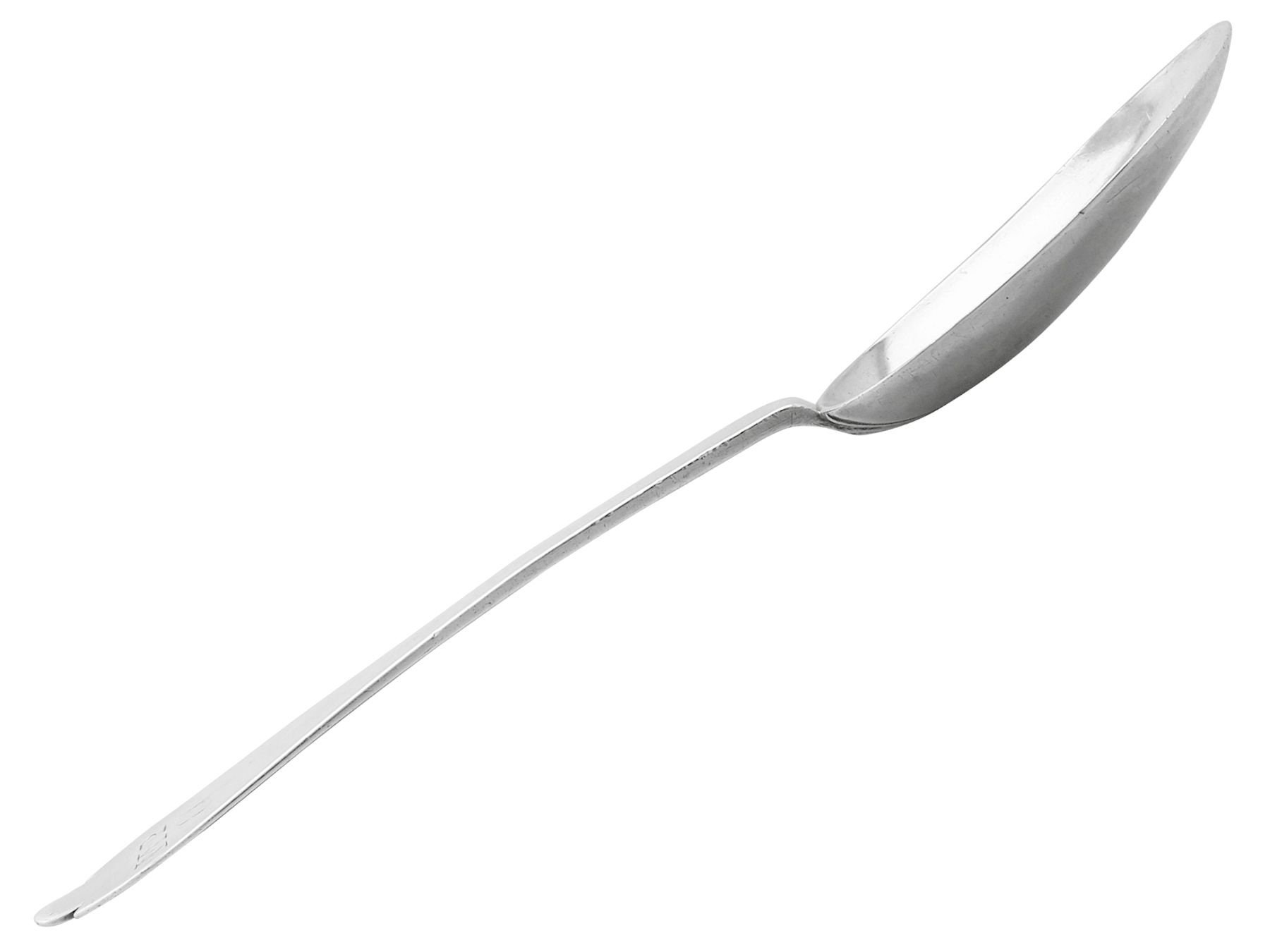 Britannia Standard Silver Trefid Rat Tail Pattern Spoon - Antique ...