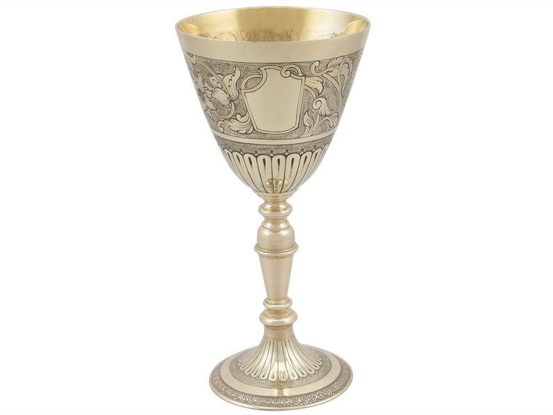Vintage 9ct Yellow Gold Presentation Cup - Etsy
