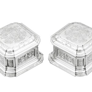 Antique Sterling Silver Toilet Boxes - Etsy