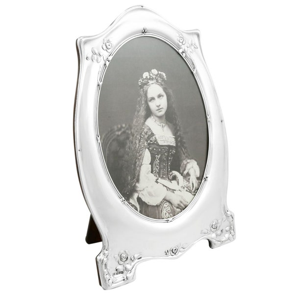 Antique Silver Frame - Etsy