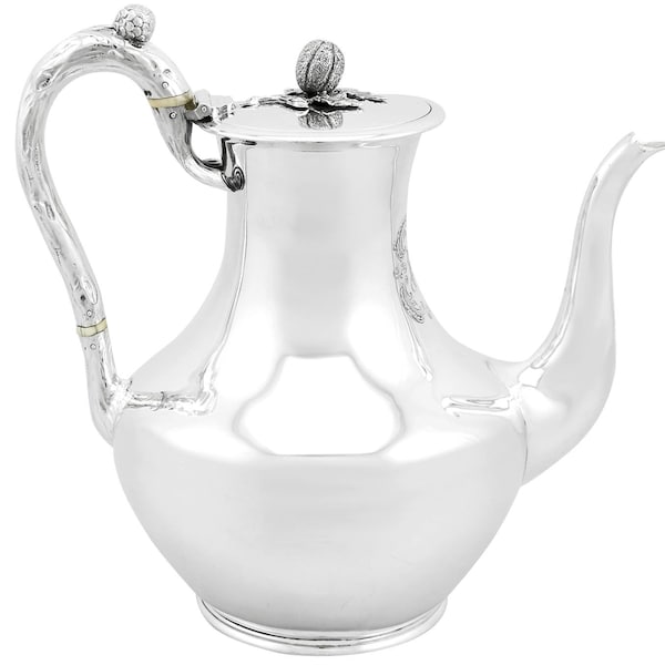 Silver Coffee Pot - Etsy