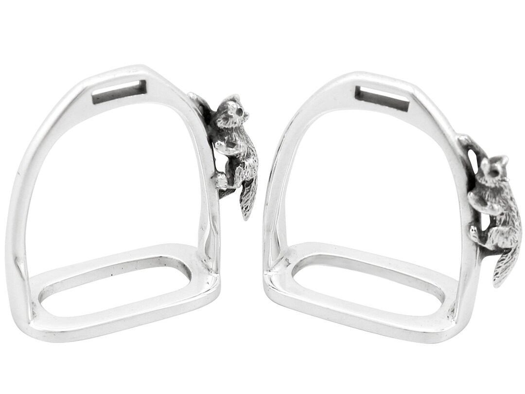 Sterling Silver 'fox' Napkin Rings - Vintage George VI (1947) - Etsy