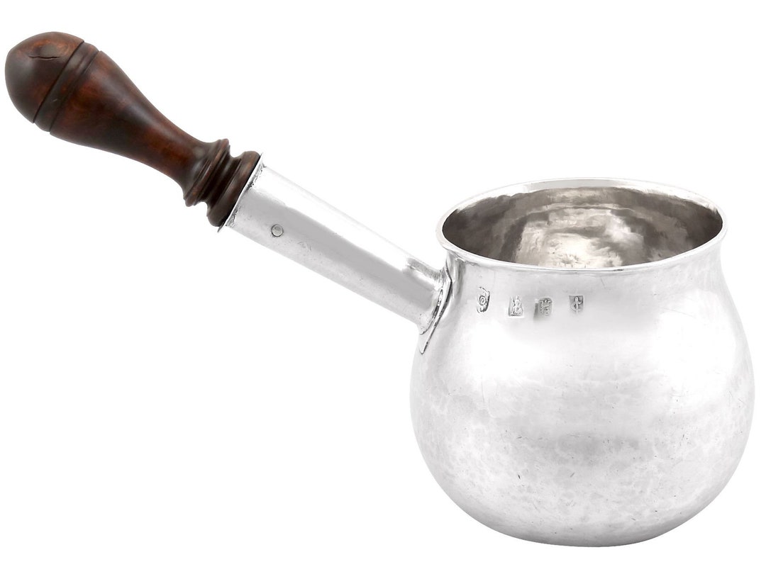 Britannia Standard Silver Brandy Pan - Antique William III - Etsy