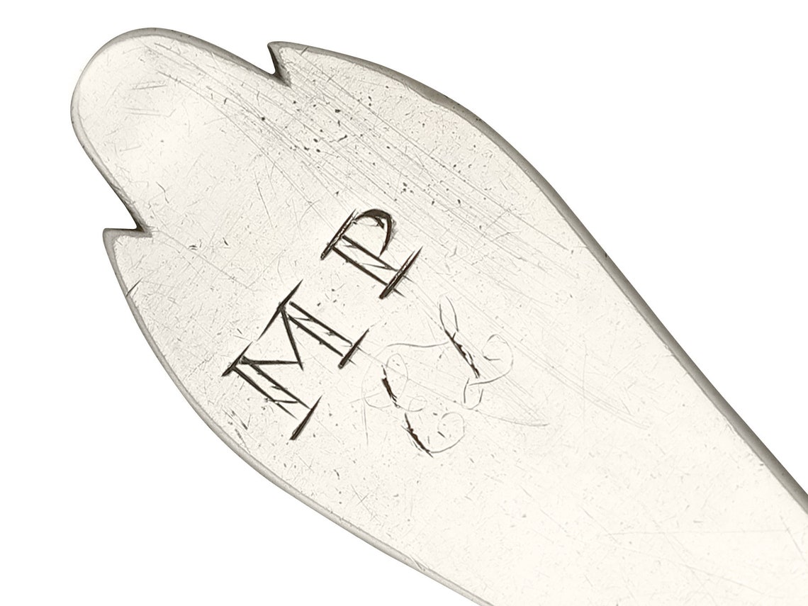 Britannia Standard Silver Trefid Rat Tail Pattern Spoon - Etsy