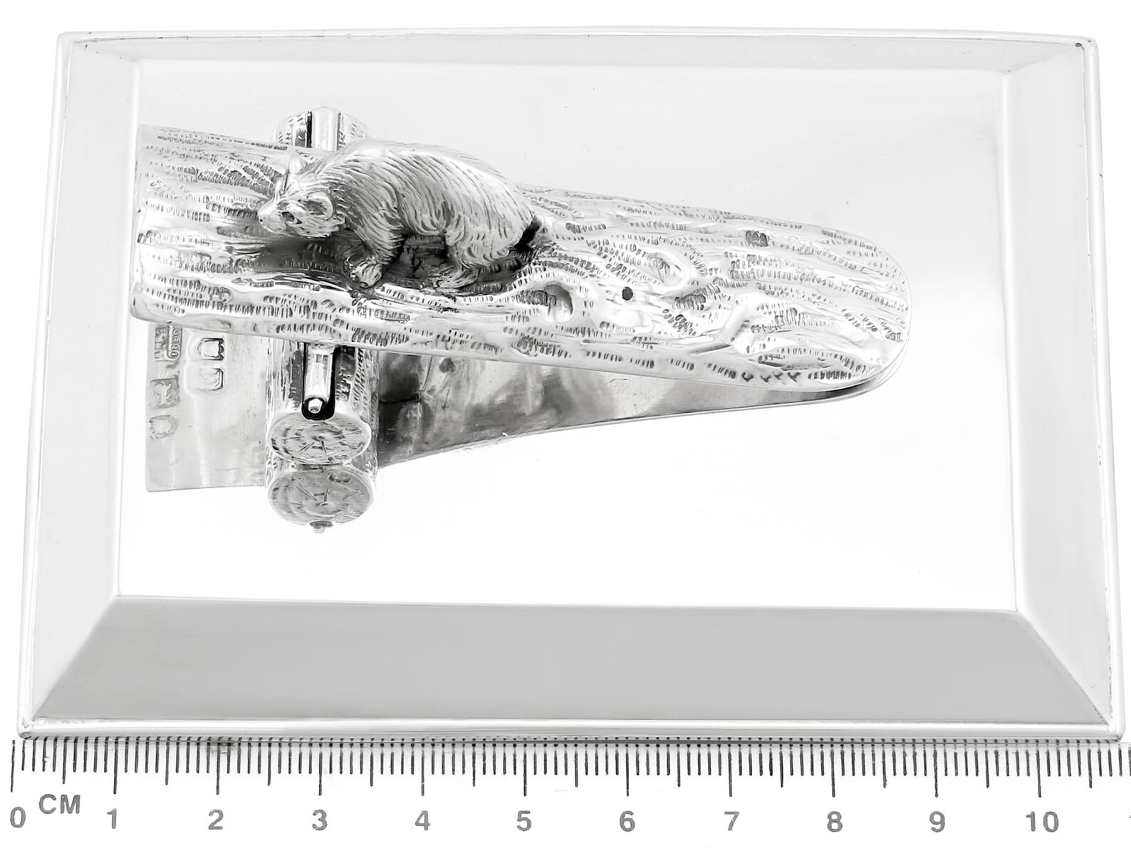 Sterling Silver Paperweight / Letter Clip - Antique George V (1910) - Etsy