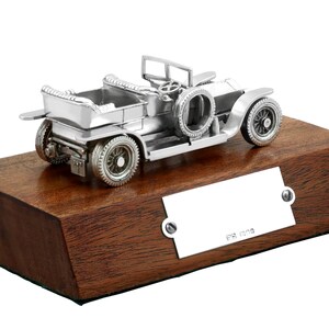 Vintage Sterling Silver Presentation Car Model (1984) - Etsy