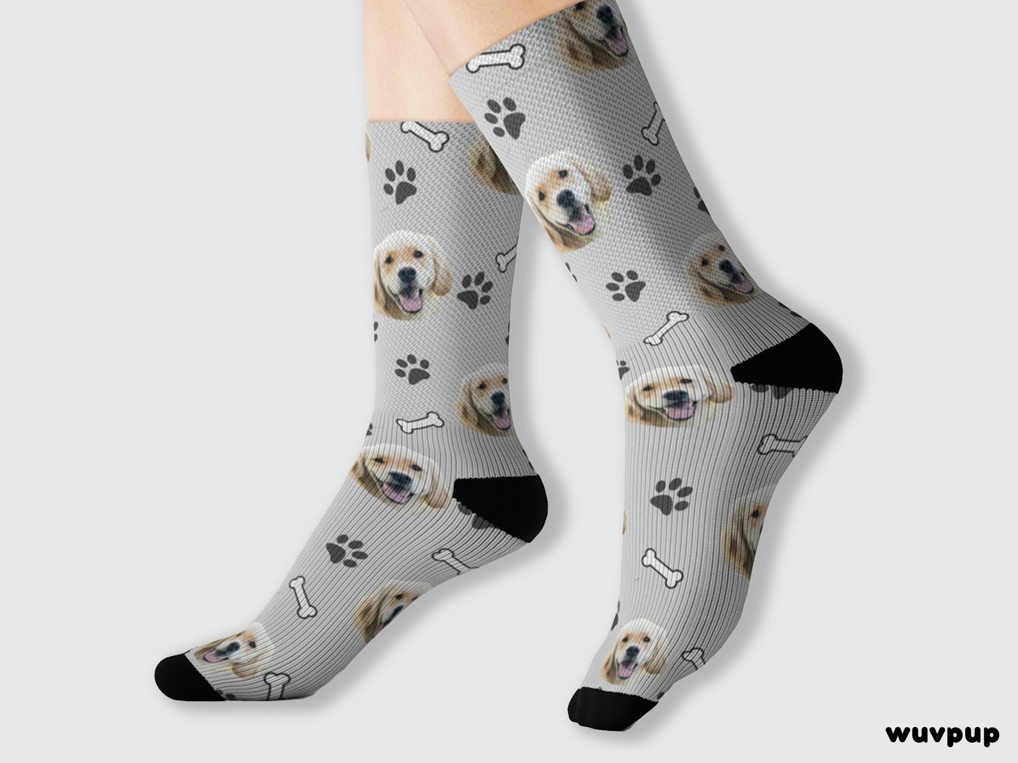 Custom Dog Socks Pet Socks Personalized Pet Socks Made From | Etsy