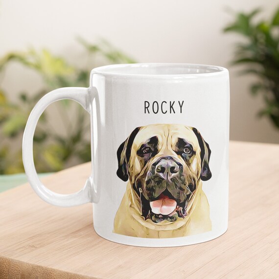 Custom Dog Mug Pet Coffee Mug Dog Mom Coffee Mug Personalized | Etsy