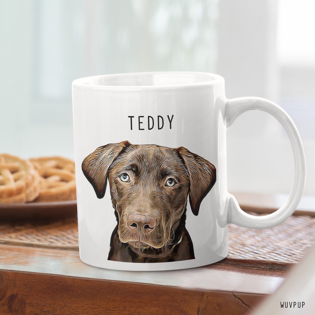 Custom Dog Mug Pet Coffee Mug Dog Mom Coffee Mug Personalized Pet Mug ...