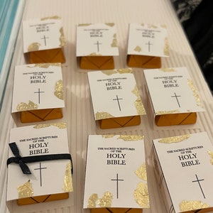 Mini Bible Candy Wrapper Favors (for Golden Nuggets) - Etsy