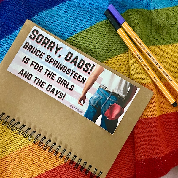 Bruce Springsteen Bumper Sticker - Etsy