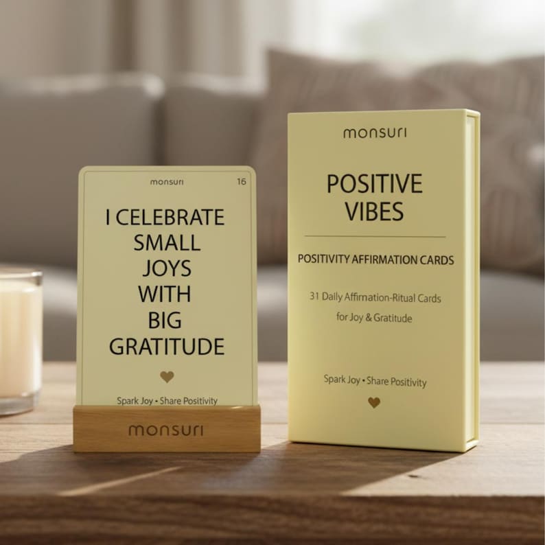 Positive Affirmation Cards - 31 Daily Affirmation Cards for Women With ...