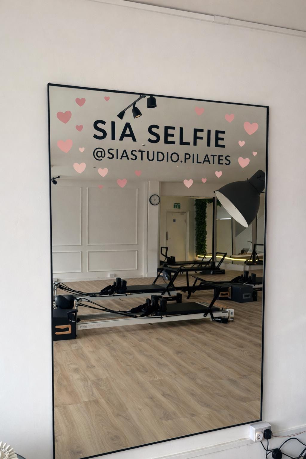 Custom Mirror Vinyl Sticker – Personalised Mirror Decal | Business ...