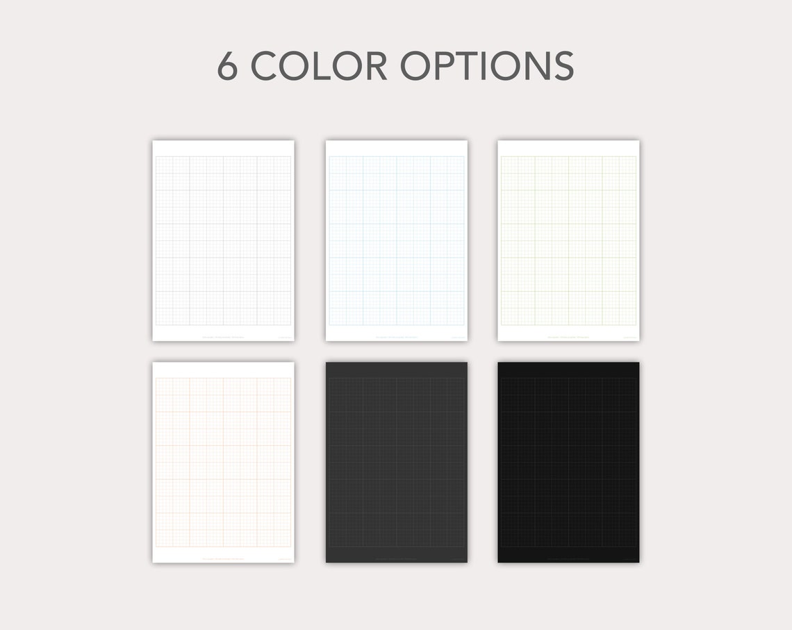 STEM Graph Paper Templates PDF Digital, Printable - Etsy