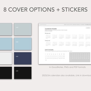 Jibun Techo-style Undated Digital Planner | Monthly, Weekly ...