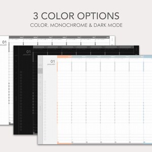 Jibun Techo-style Undated Digital Planner Monthly, Weekly Hyperlinked ...