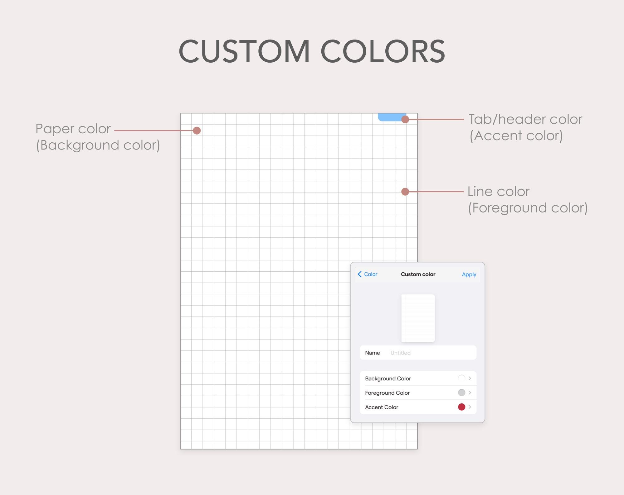 Dynamic Grid Templates for Goodnotes 6 | .gntemplate | Editable Size ...