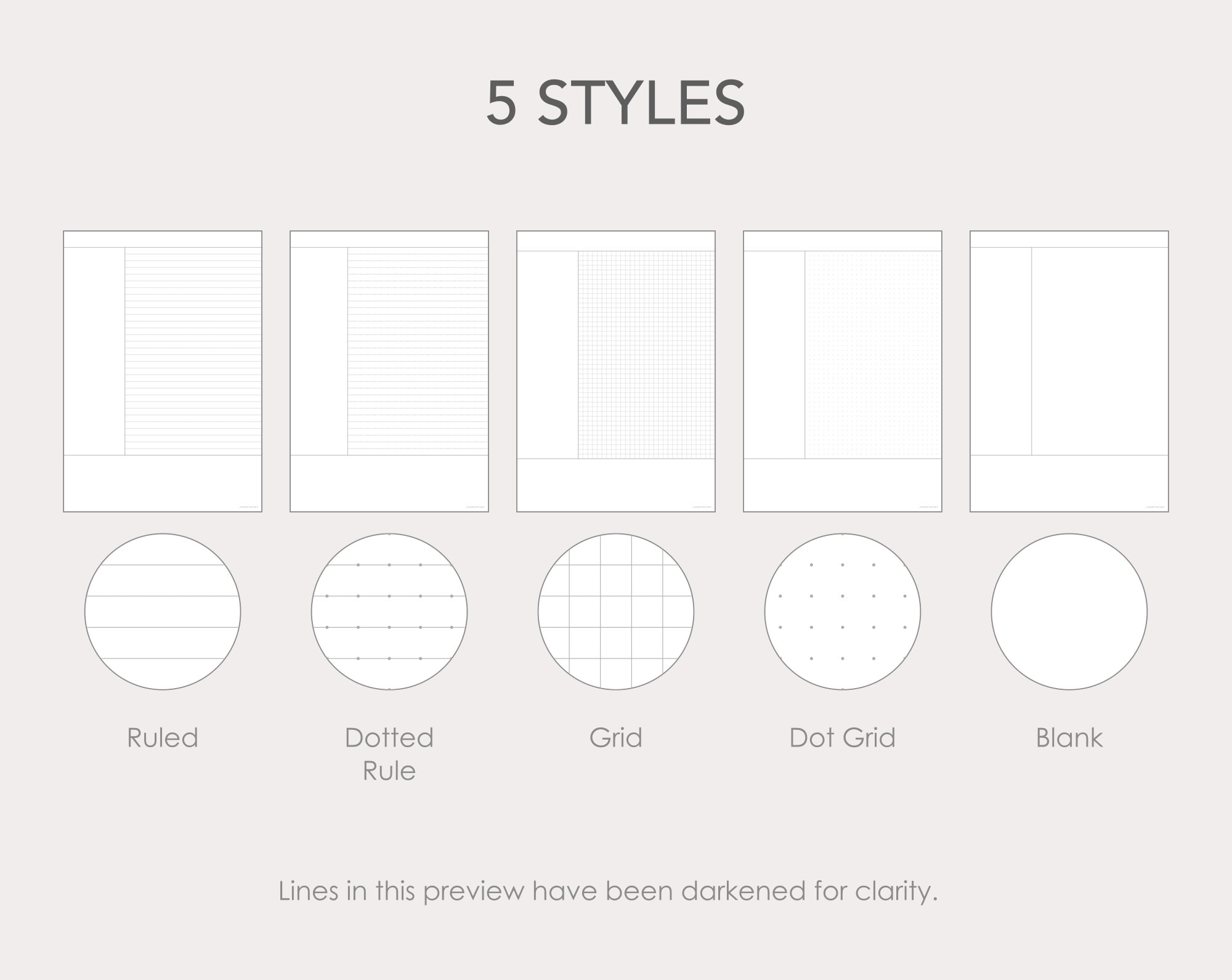 Single & Multi-page Cornell Note Templates | PDF | Digital, Printable ...