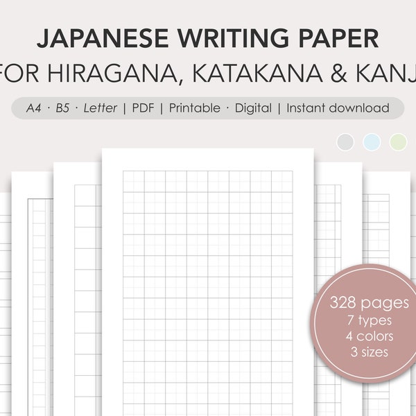 Japanese Writing - Etsy