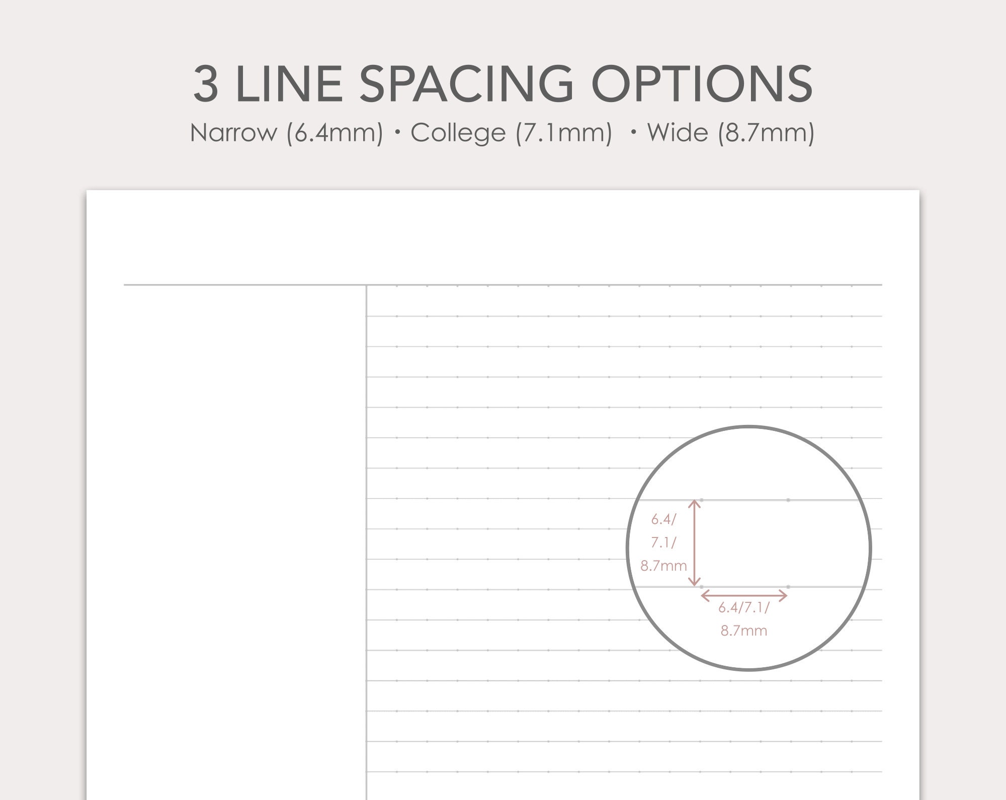 Kokuyo Campus-style Dotted Rule Cornell Note Templates | PDF | Digital ...