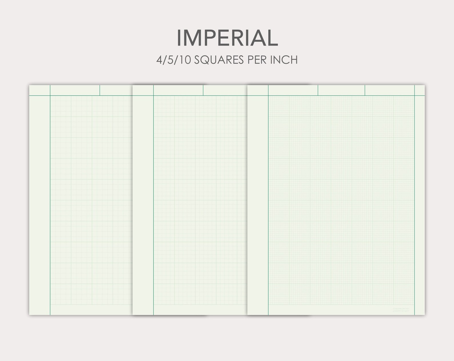 Engineering Paper Templates | PDF | Digital, Printable - Etsy