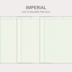 Engineering Paper Templates | PDF | Digital, Printable - Etsy