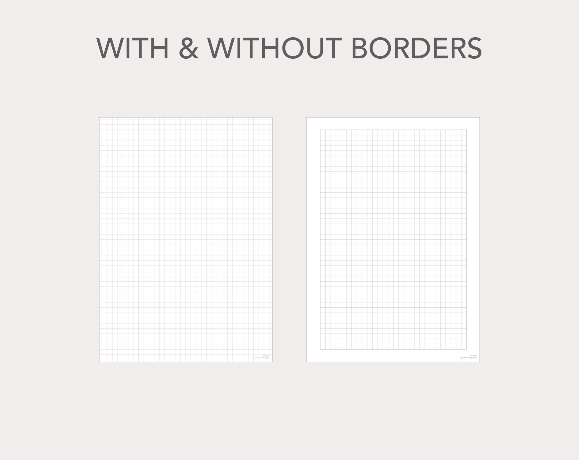 Solid & Dashed Line Grid Paper Templates | PDF | Digital, Printable - Etsy