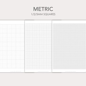 STEM Graph Paper Templates PDF Digital, Printable - Etsy