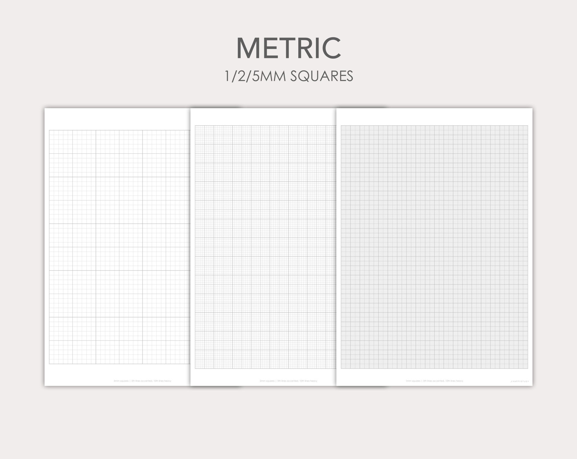 STEM Graph Paper Templates PDF Digital, Printable - Etsy
