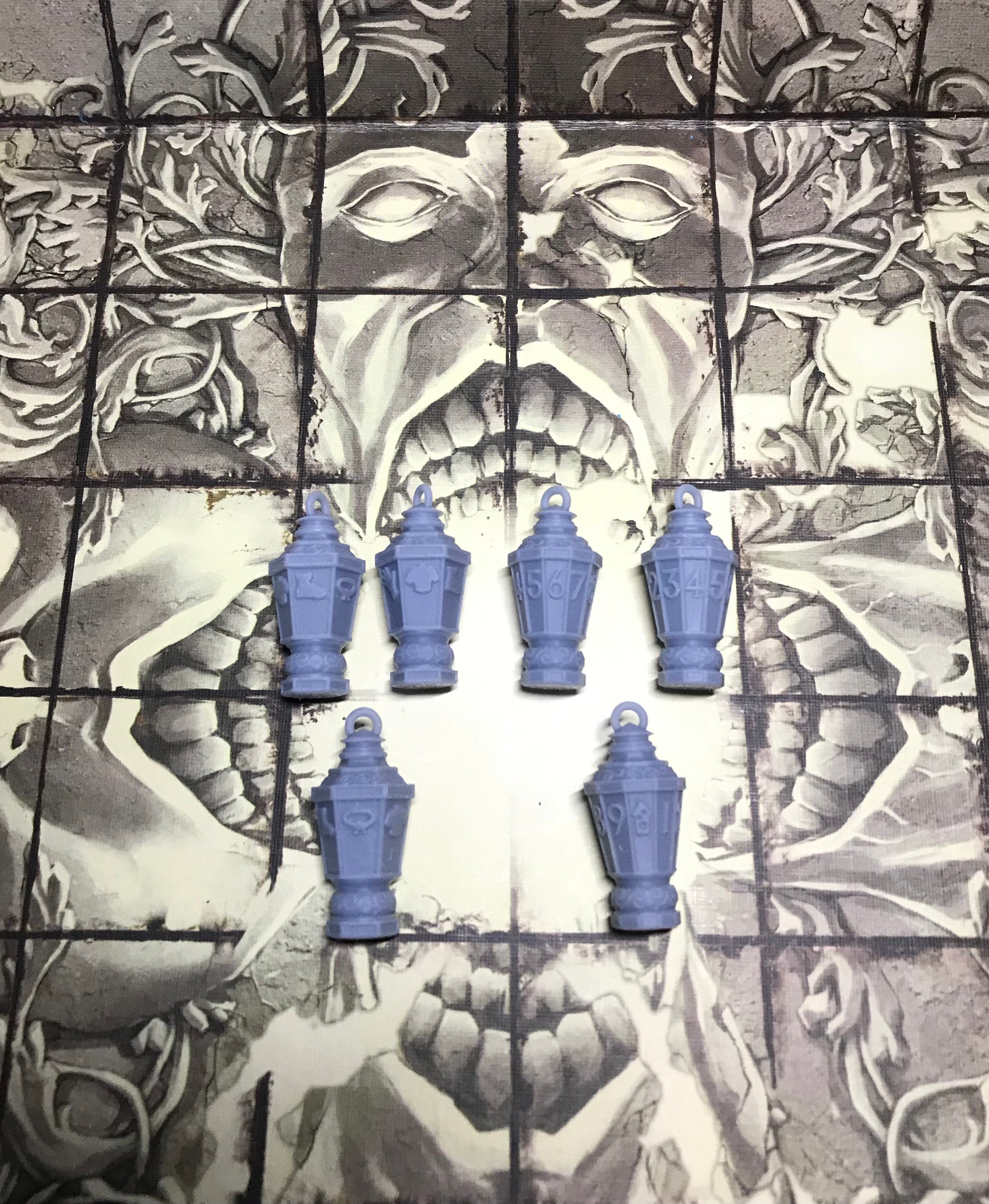Lantern Hoard Dice Set - Unpainted - Compatible With Kingdom Death ...