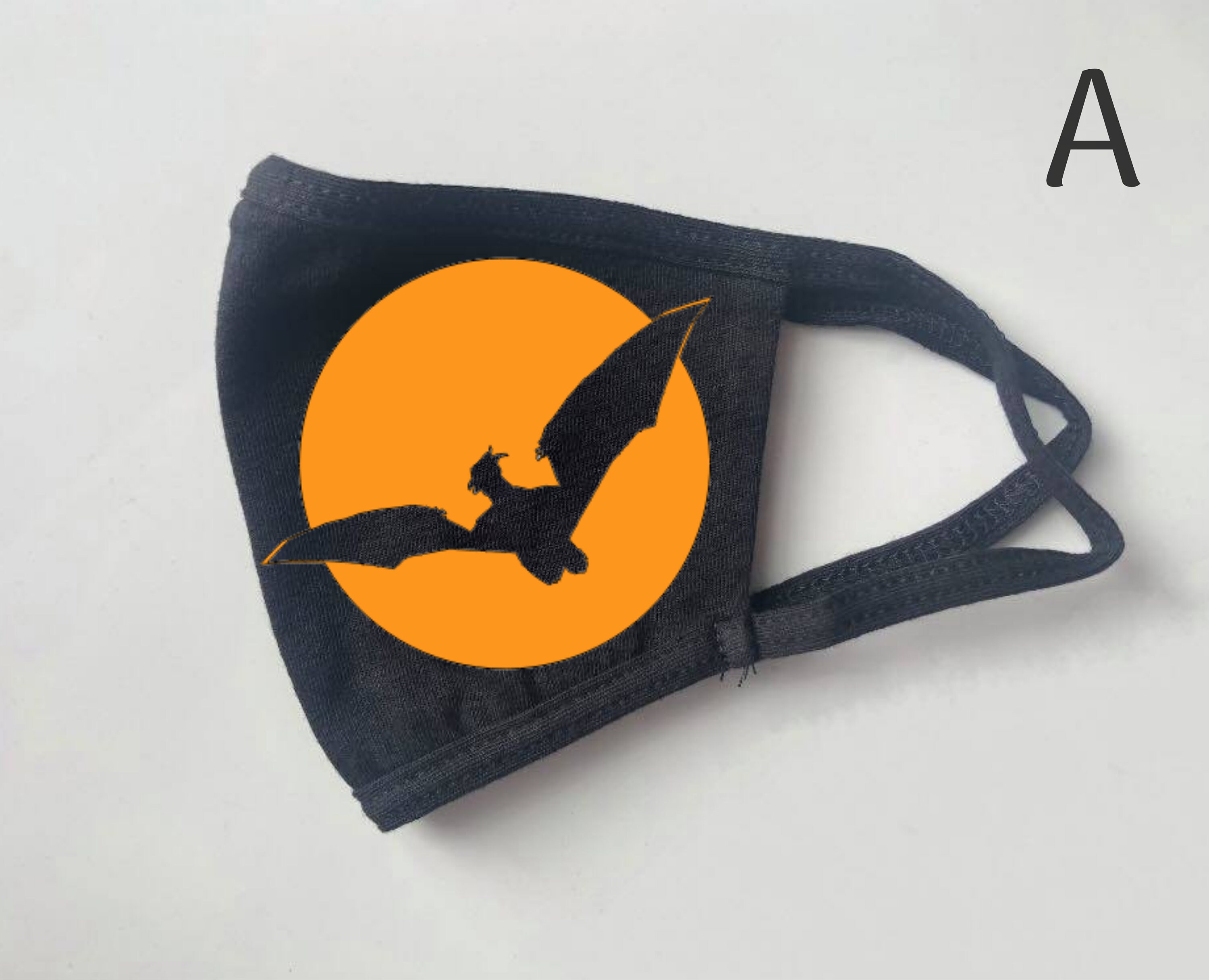 Rodan Godzilla Face Mask Flying Fire Dragon King of the - Etsy