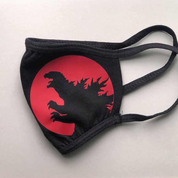 Godzilla Mask - Etsy