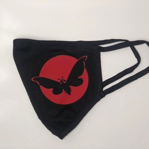 King Ghidorah & Mothra Face Masks | Godzilla Kaiju | Reusable Black ...