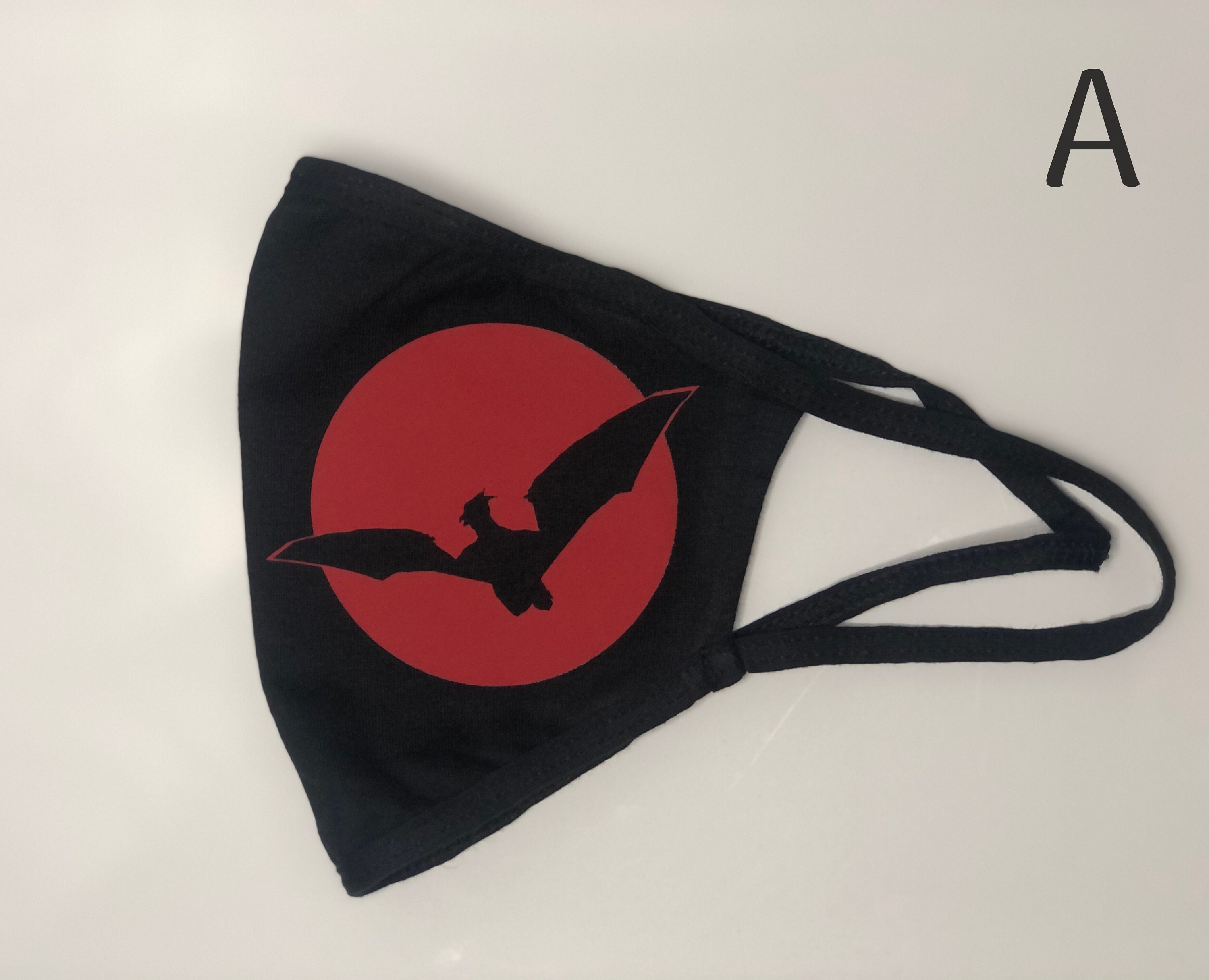 Rodan Godzilla Face Mask Flying Fire Dragon King of the - Etsy