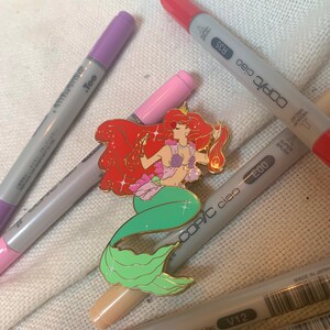 DTIYS Ariel Hard Enamel Pin - Etsy