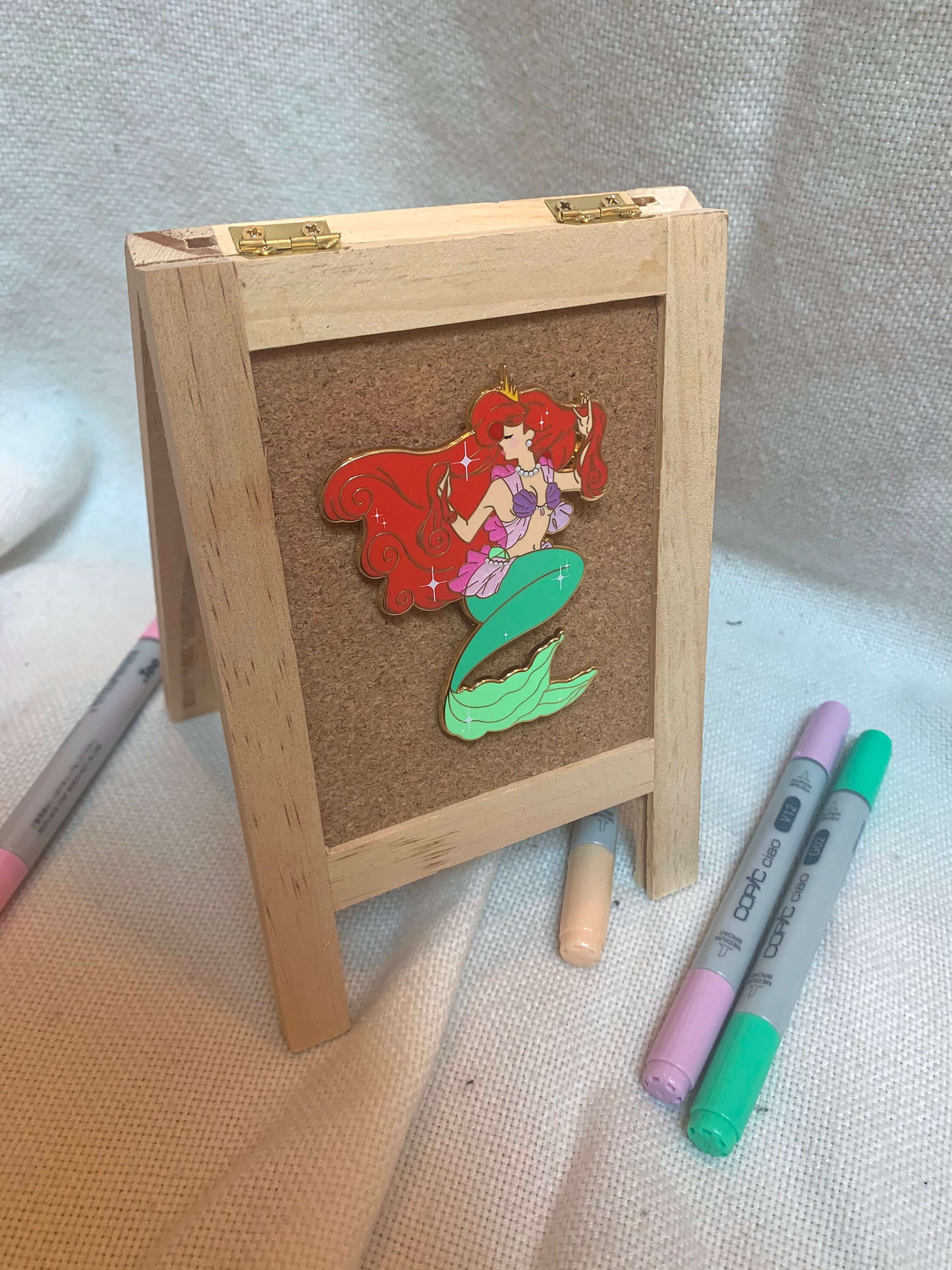 DTIYS Ariel Hard Enamel Pin - Etsy