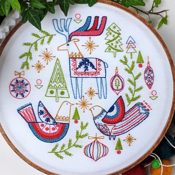 Folk Art Embroidery - Etsy