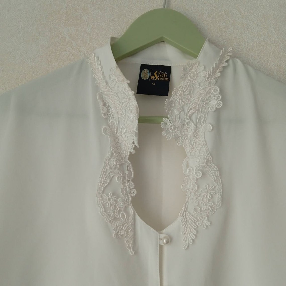 Vintage Blouse, Vintage White Blouse, Original Alpen Trachten, Bavarian ...